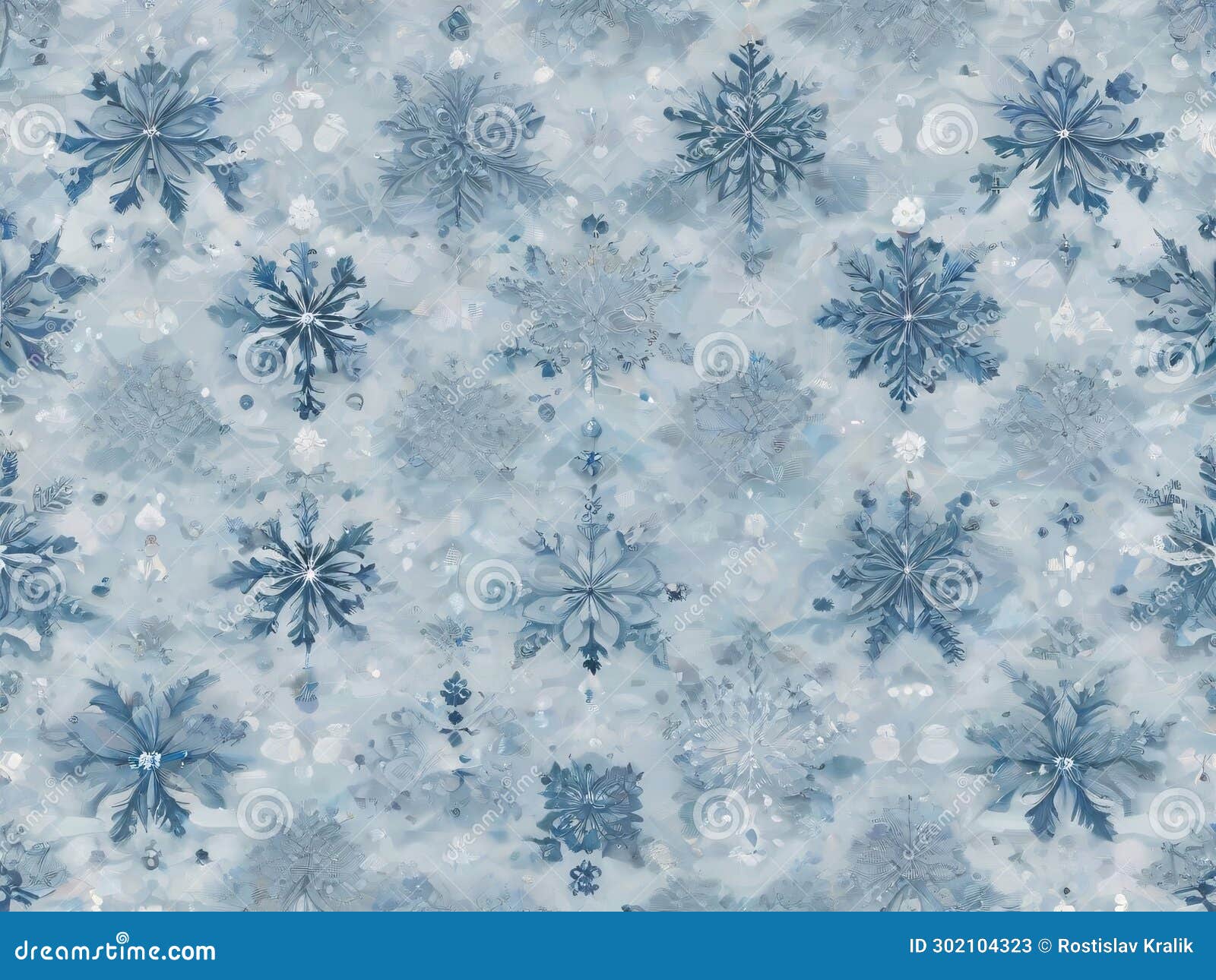 Snow Flake Pattern stock illustration. Illustration of textile - 302104323