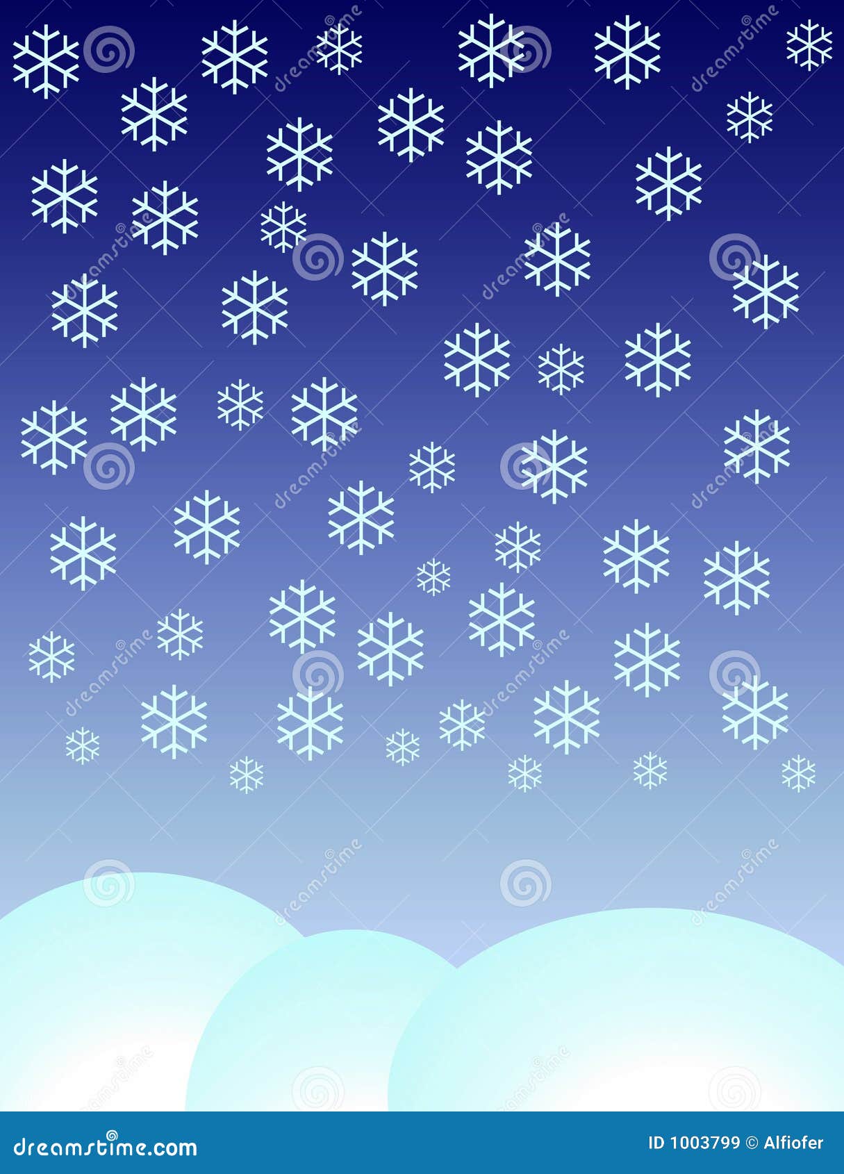 Snow flakes falling down stock illustration. Illustration of brilliant ...
