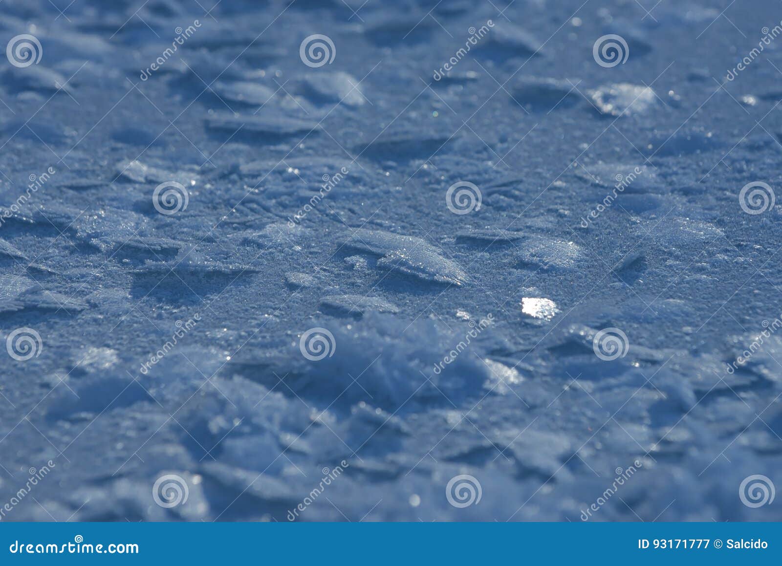 Snow flakes on ice stock image. Image of russia, shines - 93171777