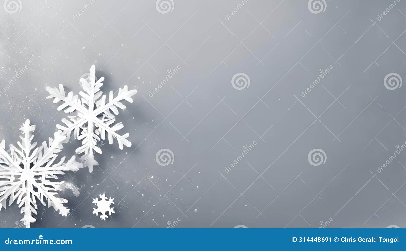 Snow Flakes Theme Background Photography in High Definition with White ...