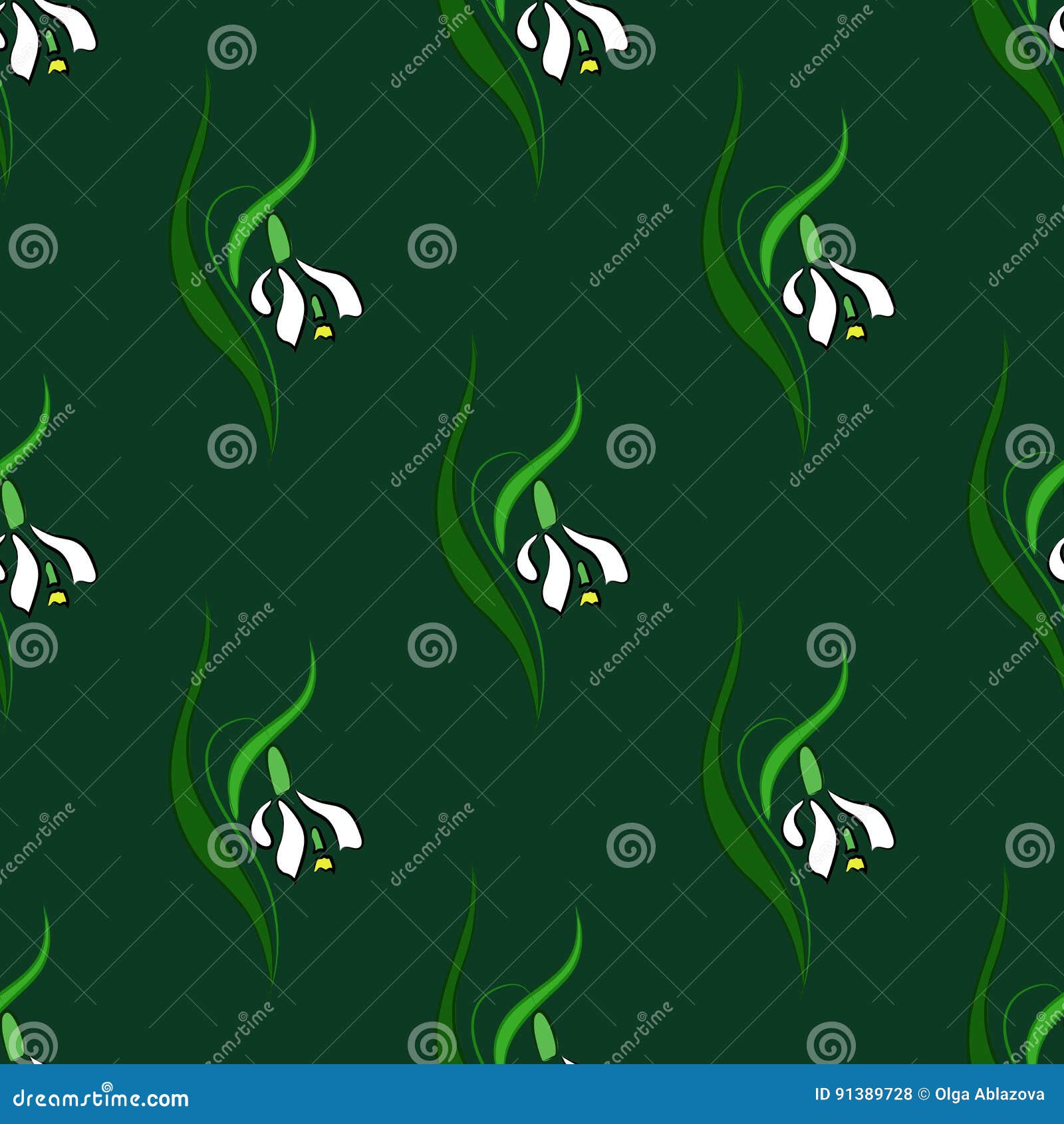 Snow flower hand drawn stock vector. Illustration of flower - 91389728