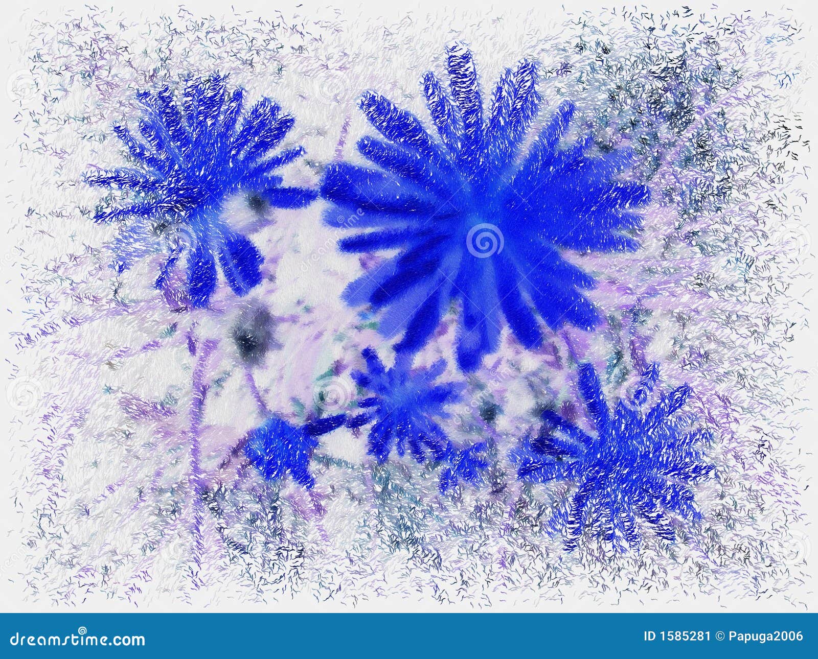 Snow flowers stock illustration. Illustration of delightful - 1585281