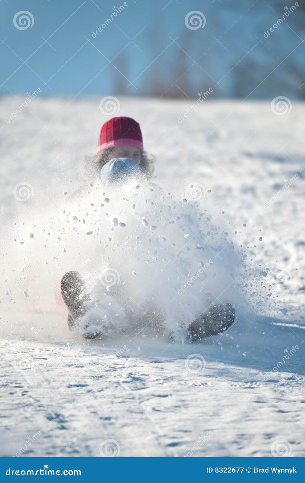 Snow flying stock image. Image of outdoors, child, friends - 8322677