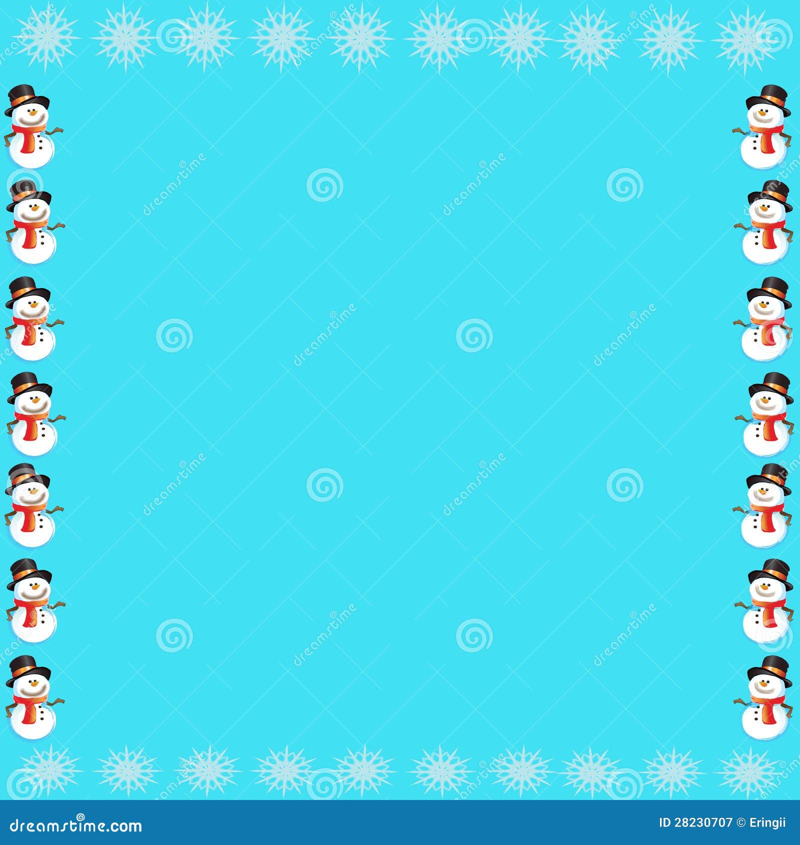 Snow of Frame on Background Stock Illustration - Illustration of design ...