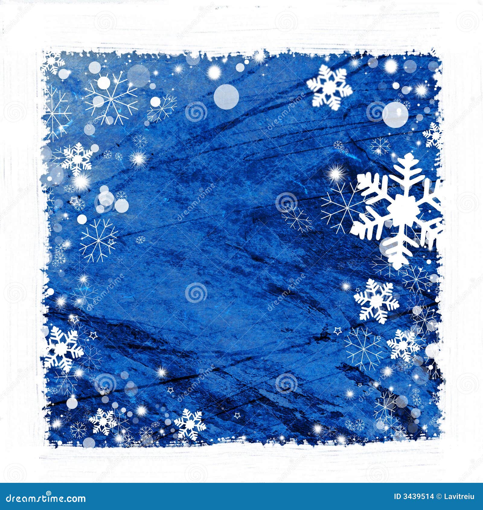 Snow frame background stock illustration. Illustration of frame - 3439514