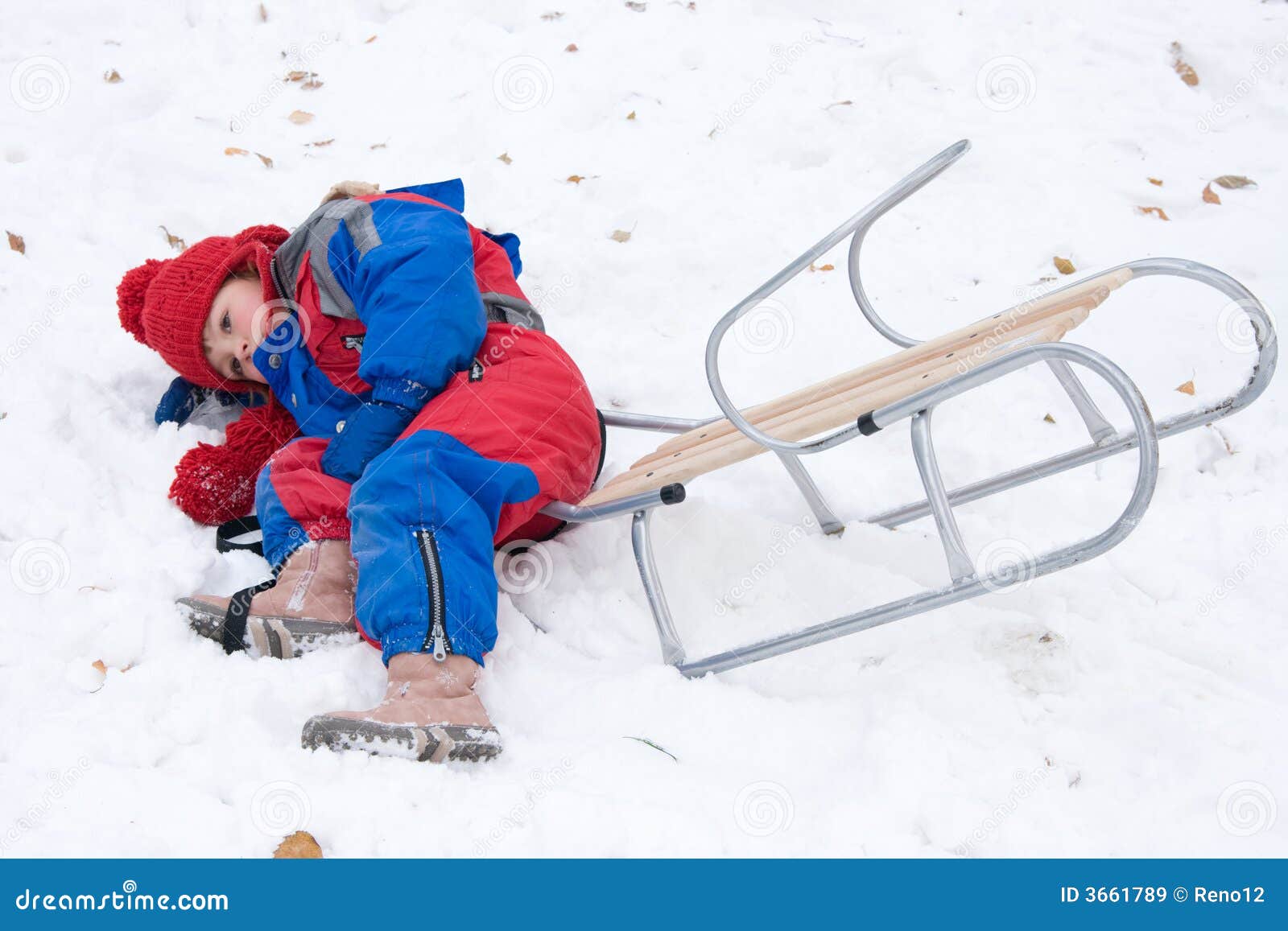 Snow fun stock image. Image of happiness, cute, play, playing - 3661789