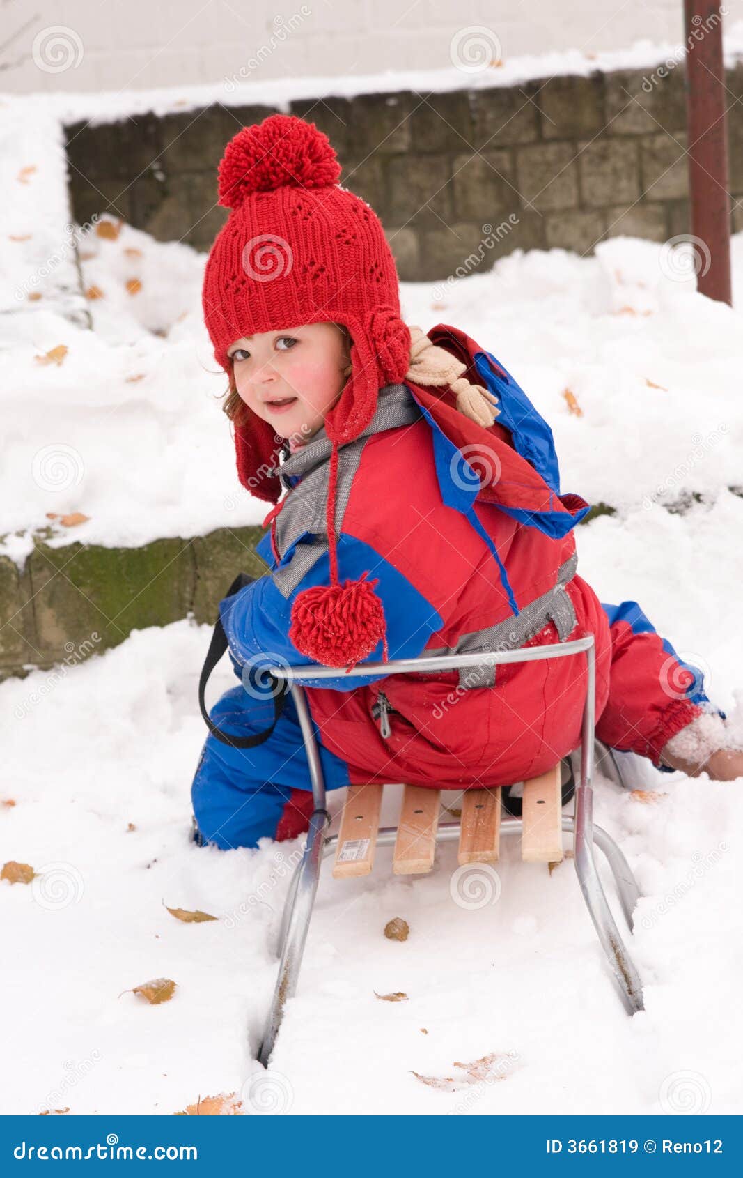 Snow fun stock image. Image of happiness, children, january - 3661819