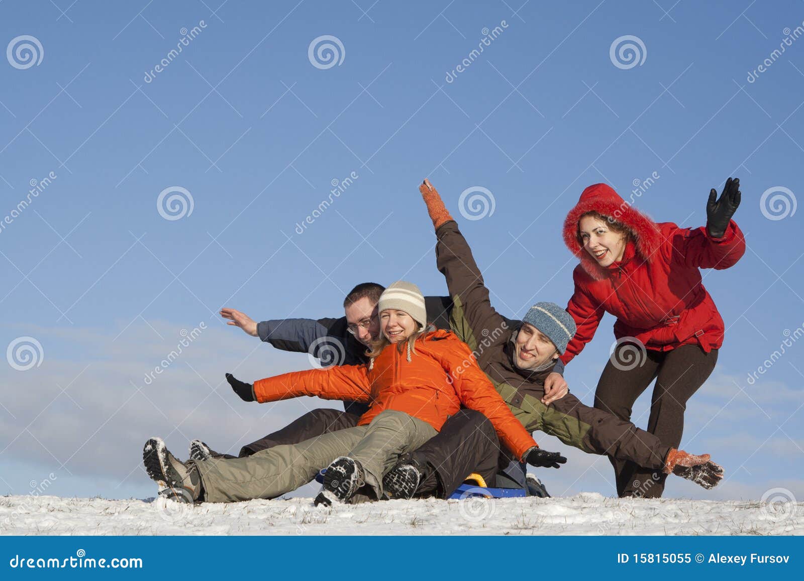 Snow games stock image. Image of leisure, clear, christmas - 15815055