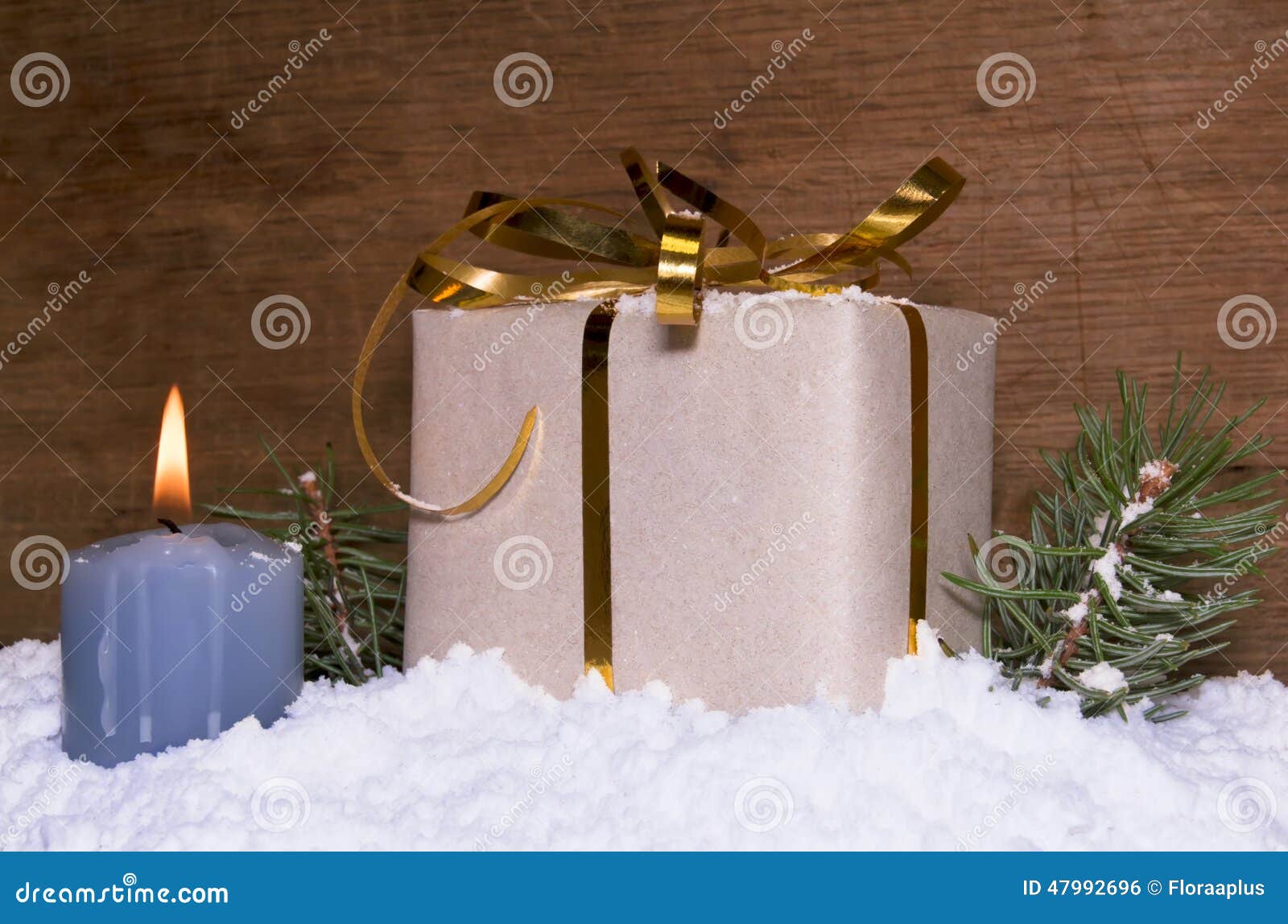 Snow gift stock photo. Image of blue, beige, decorative - 47992696