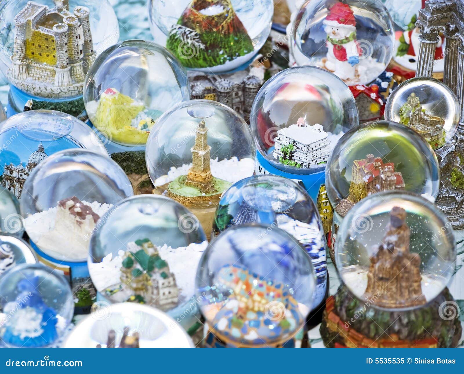 Snow globe stock image. Image of sphere, dome, snowy, glass - 5535535