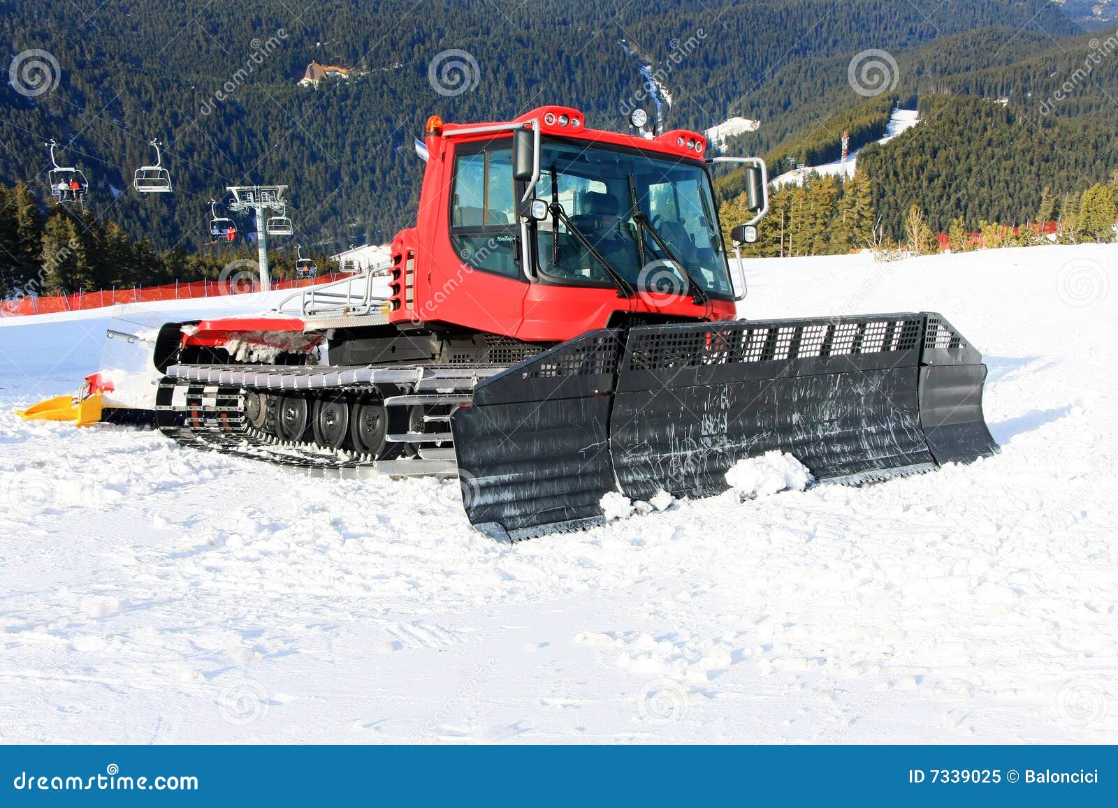 Snow Groomer 2 Royalty Free Stock Photo - Image: 7339025