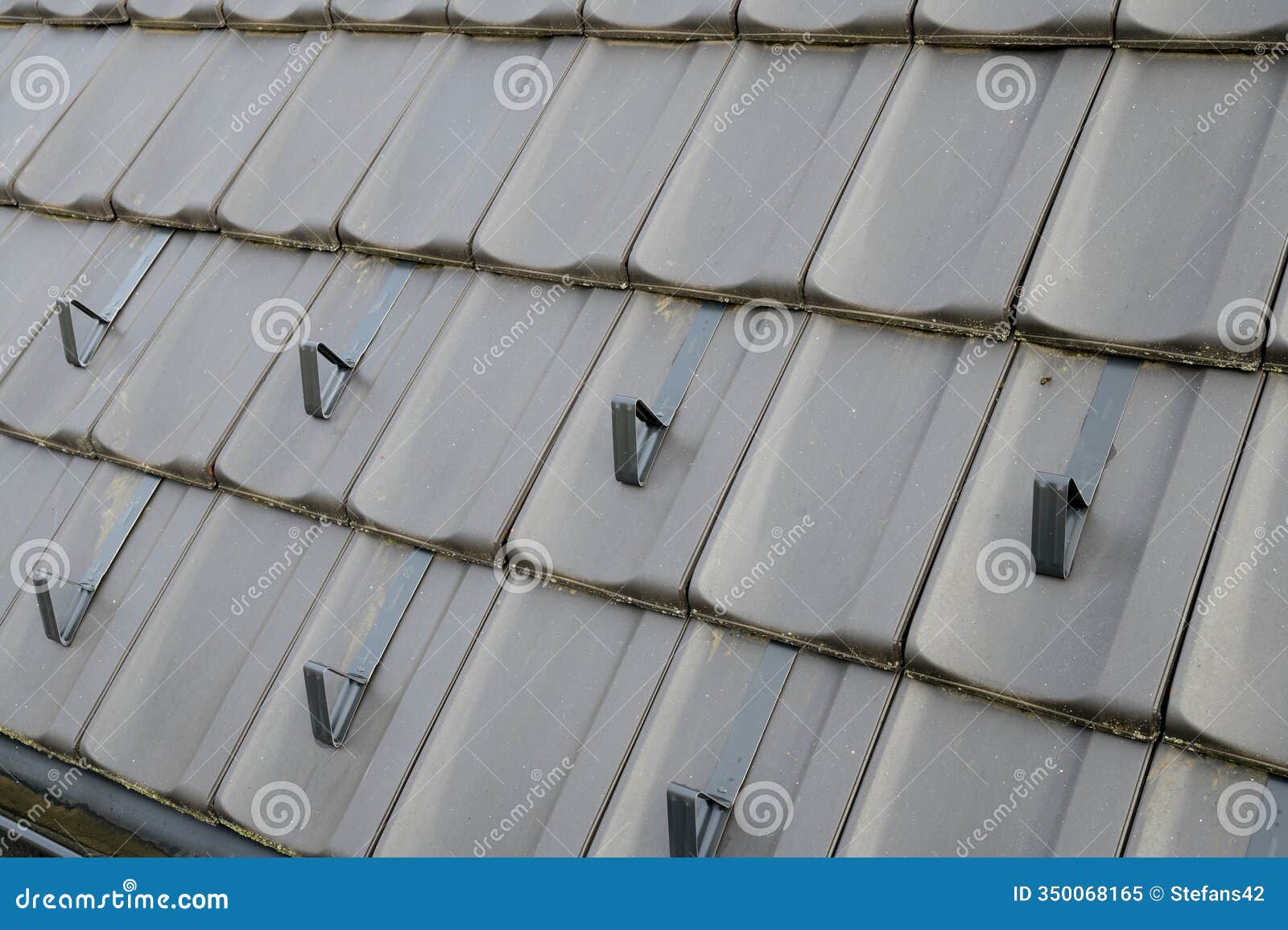 Snow Guards, Retainers or Snow Hooks on the Tile Roof. Snow Guards To ...