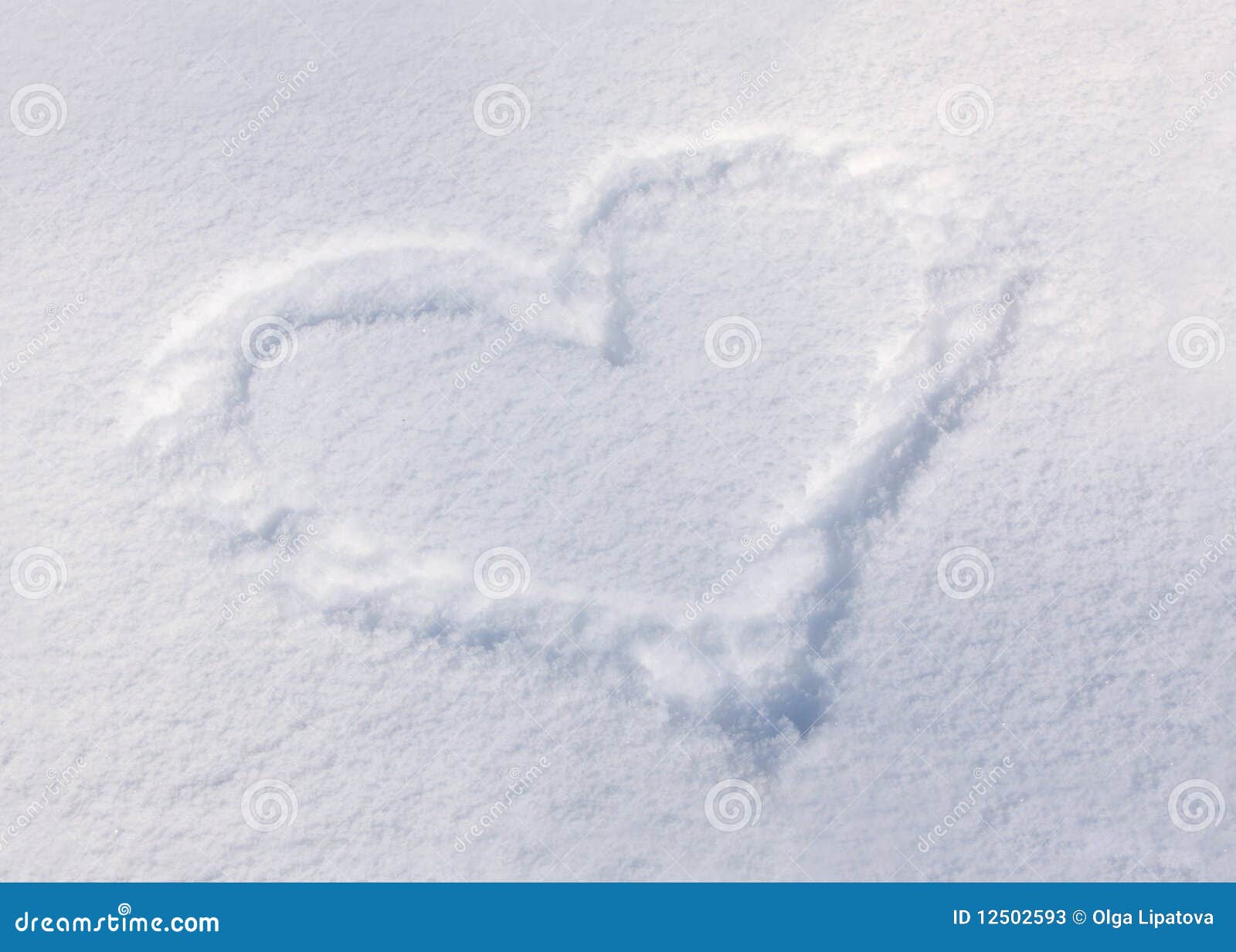 Snow heart stock image. Image of close, sign, holiday - 12502593