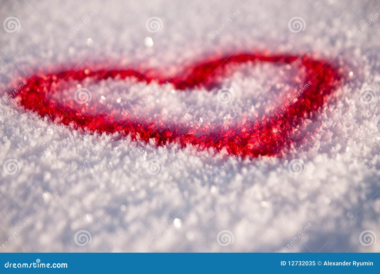 Snow heart stock image. Image of drawing, snow, symbol - 12732035