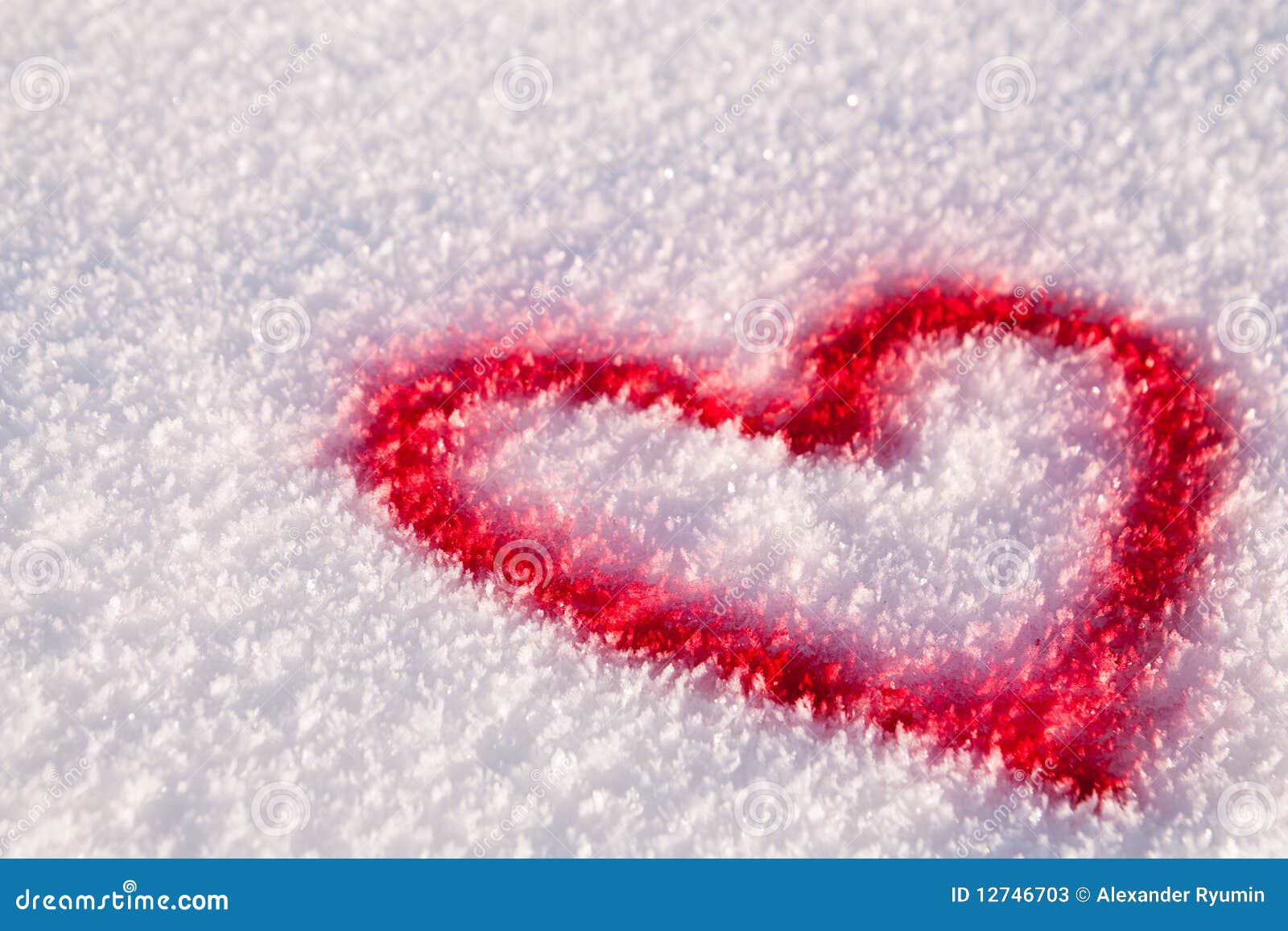Snow heart stock image. Image of frost, drawing, design - 12746703