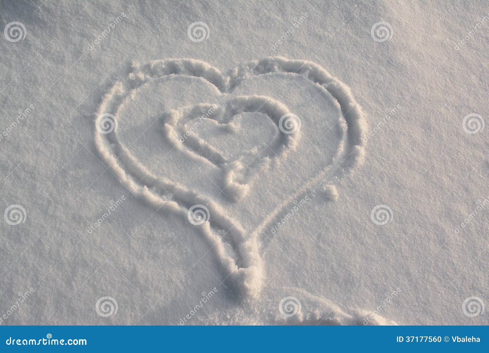 Snow heart shape stock photo. Image of frost, snow, love - 37177560