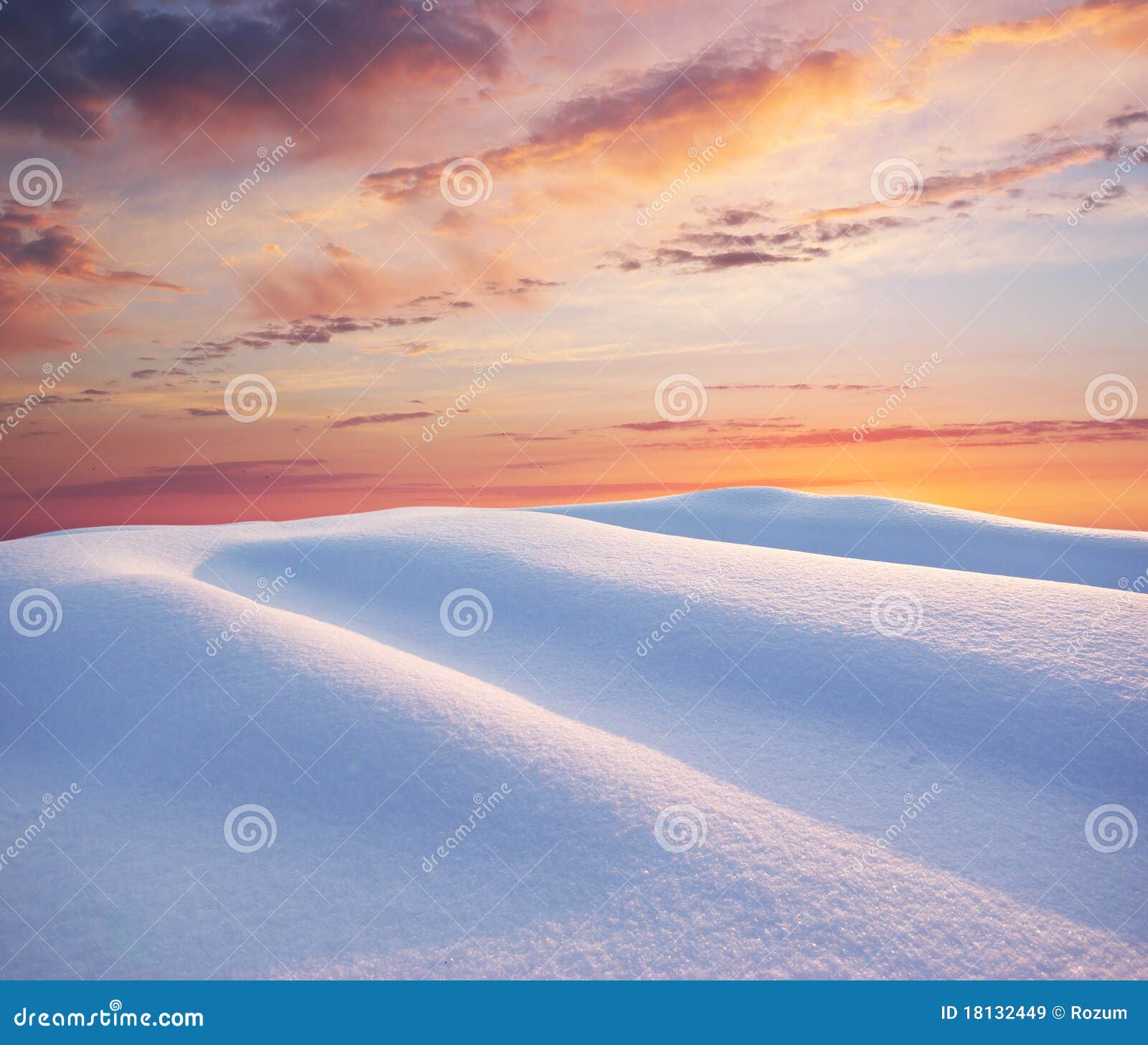 Snow hills stock image. Image of design, bright, fresh - 18132449