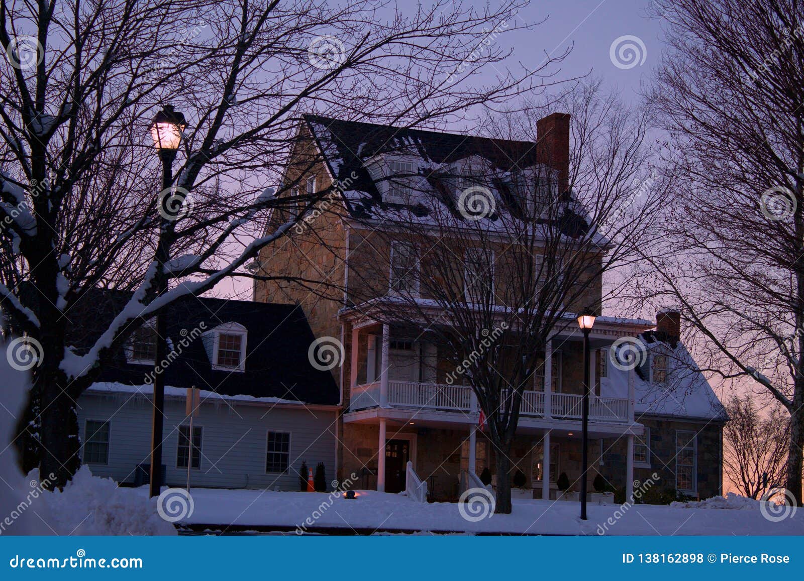 Snow house stock photo. Image of snowy, back, snow, winter - 138162898