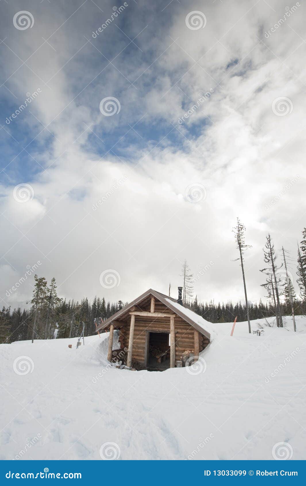 Snow hut stock image. Image of remote, building, recreation - 13033099