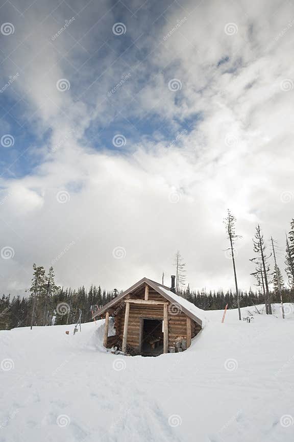 Snow hut stock image. Image of remote, building, recreation - 13033099