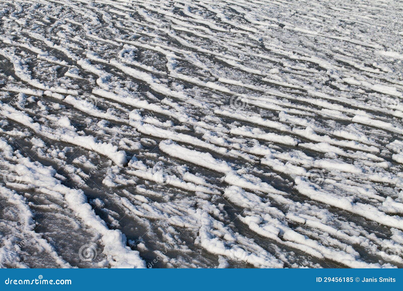 Snow on ice. stock image. Image of chill, frost, frosty - 29456185