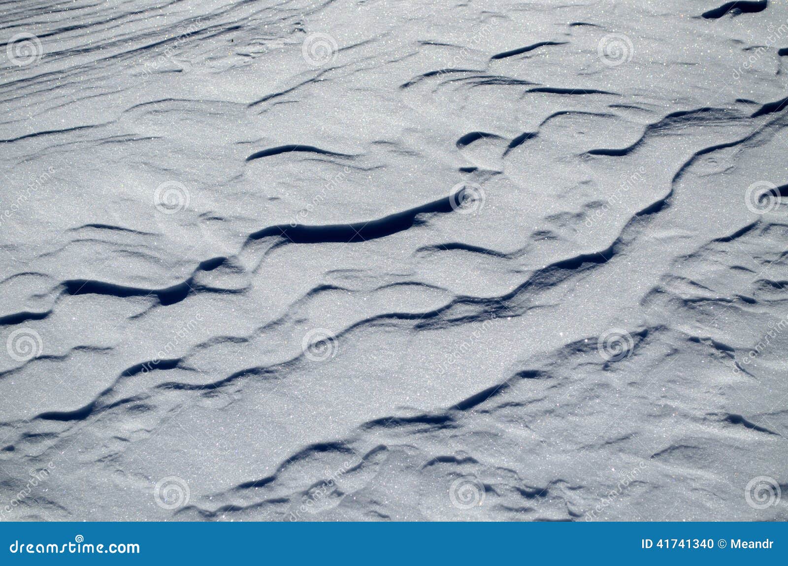 Snow ice crust stock photo. Image of sunlight, crust - 41741340
