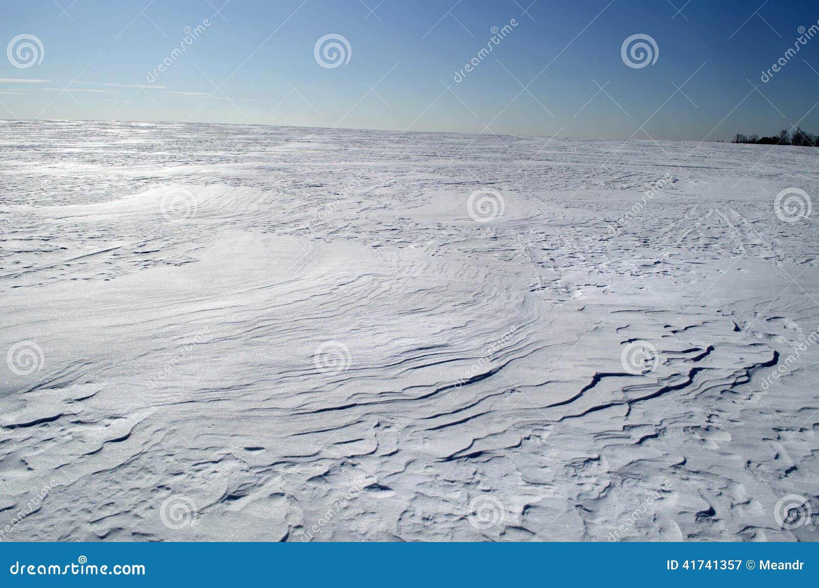 Snow ice crust stock image. Image of surface, winter - 41741357