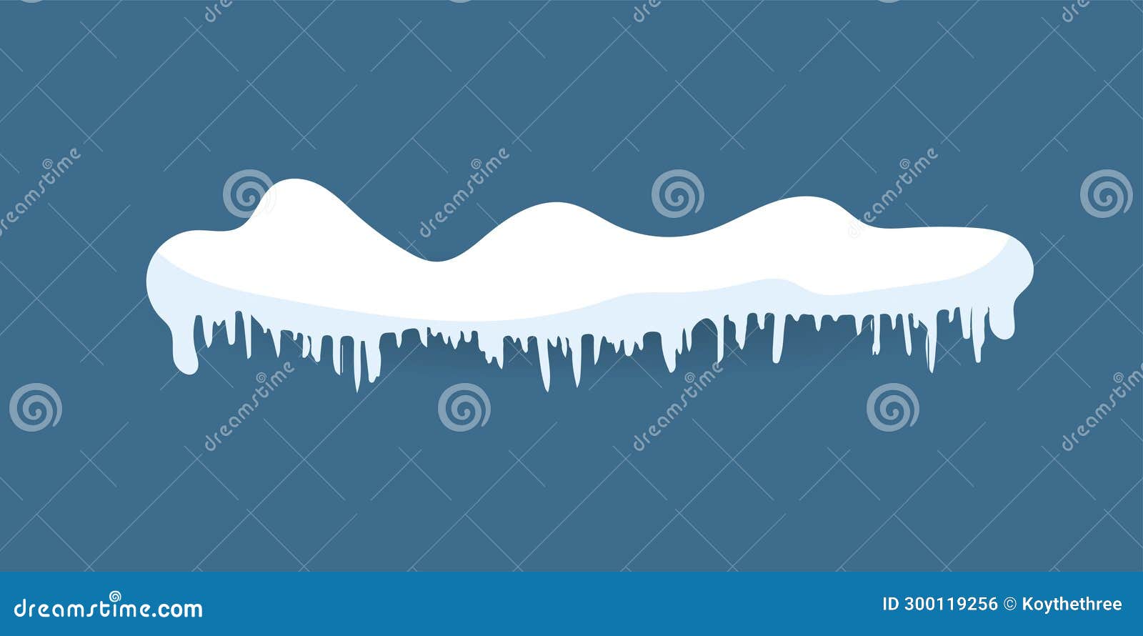 A Snow Ice Vector. Snow and Ice. White Blue Snow Pattern. Snow Frame ...