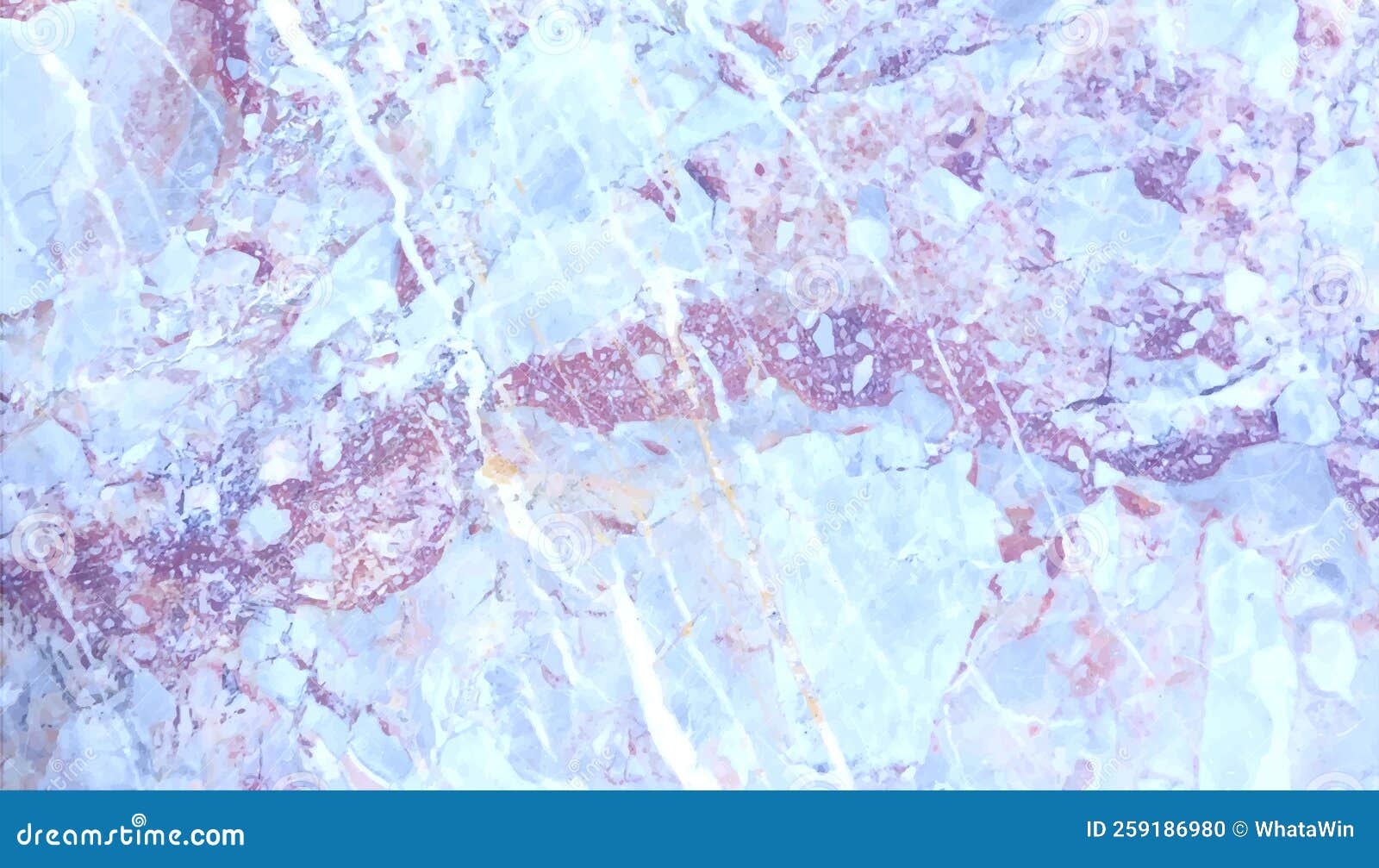 Snow, Ice Winter Vector Texture. Realistic Marbling Effect Stock Vector ...