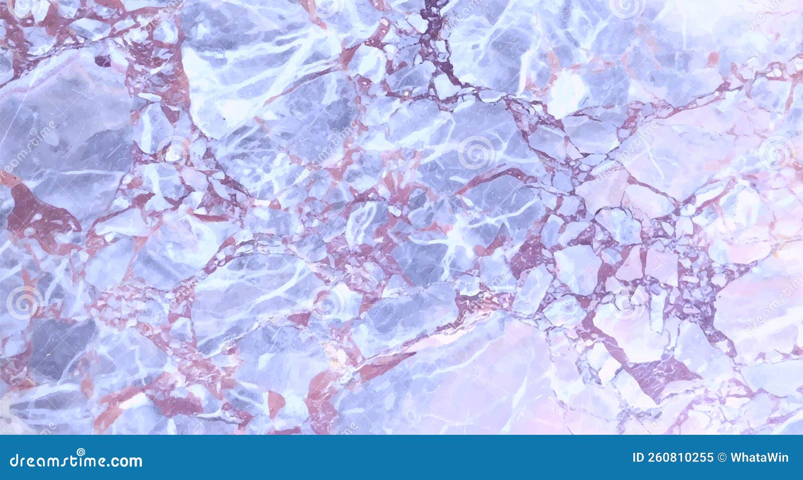 Snow, Ice Winter Vector Texture. Realistic Marbling Effect Stock Vector ...