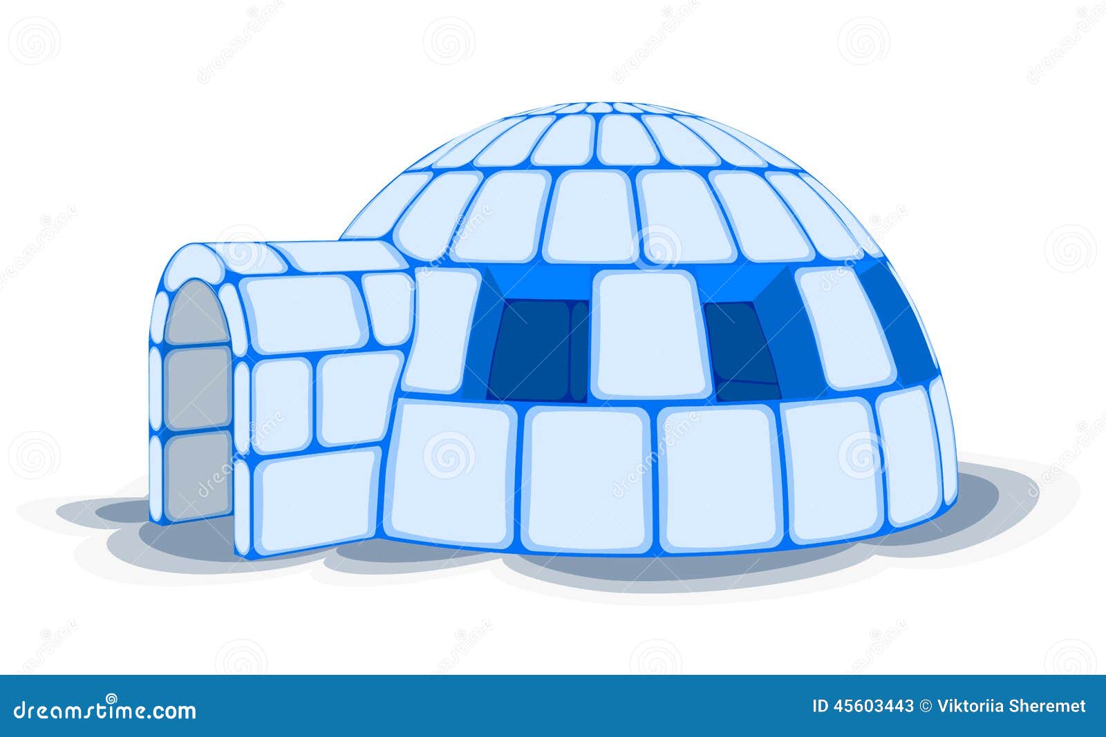 Igloo Vector Icon Isolated On Transparent Background, Igloo Tra ...
