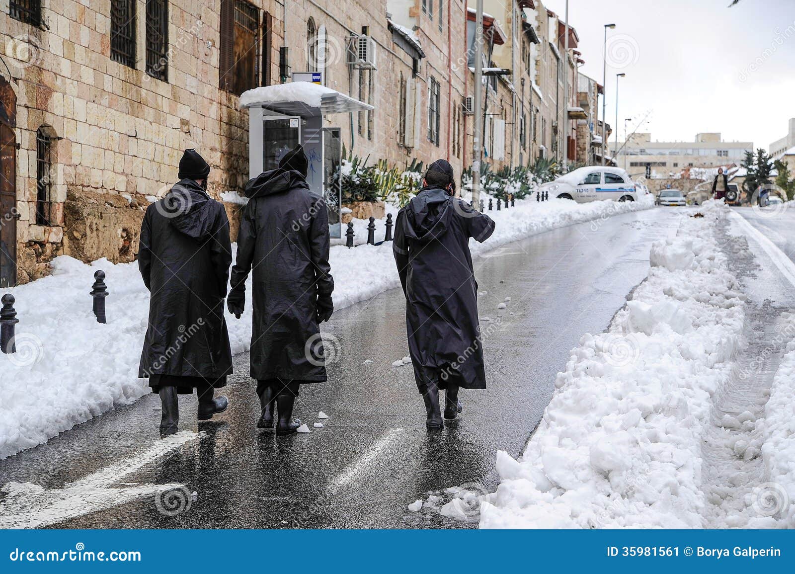 Snow in Jerusalem editorial photo. Image of east, frost - 35981561