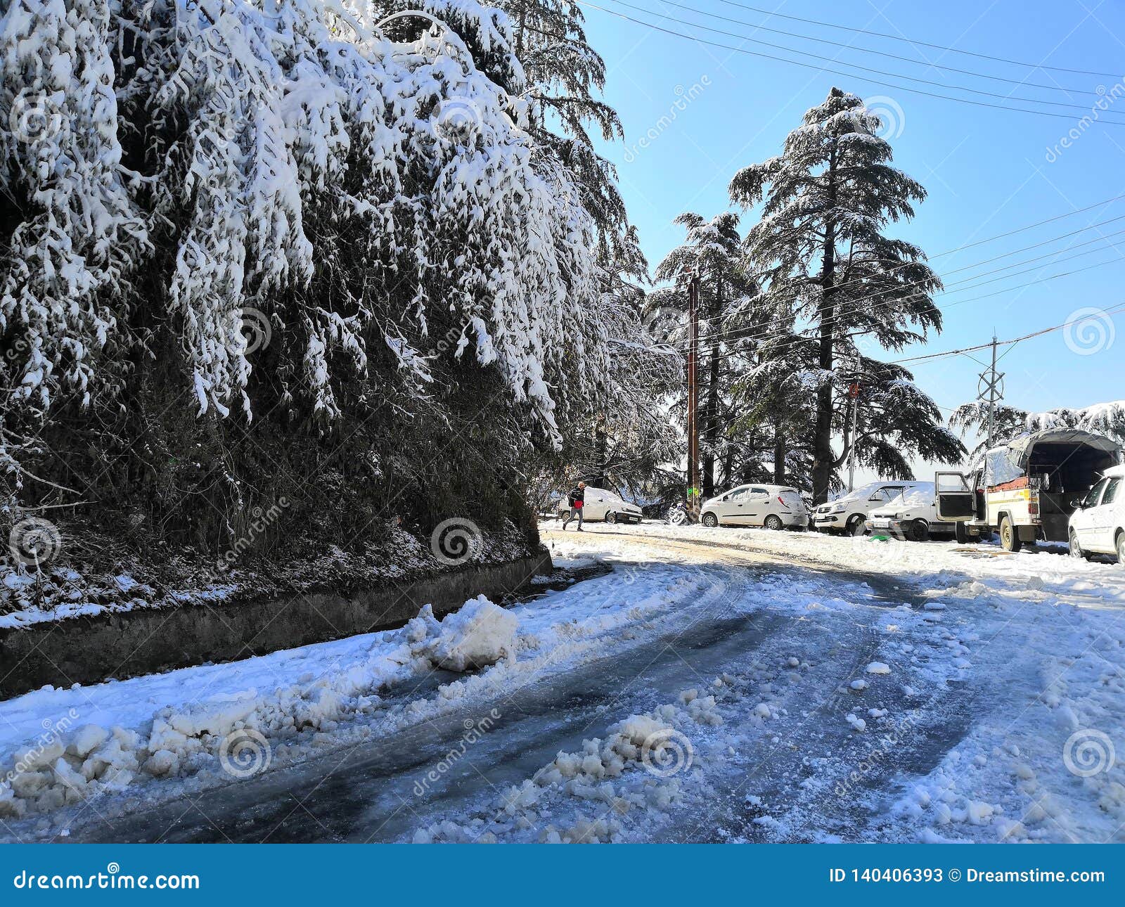 Red House At Kufri Near Shimla, India Royalty-Free Stock Photo ...
