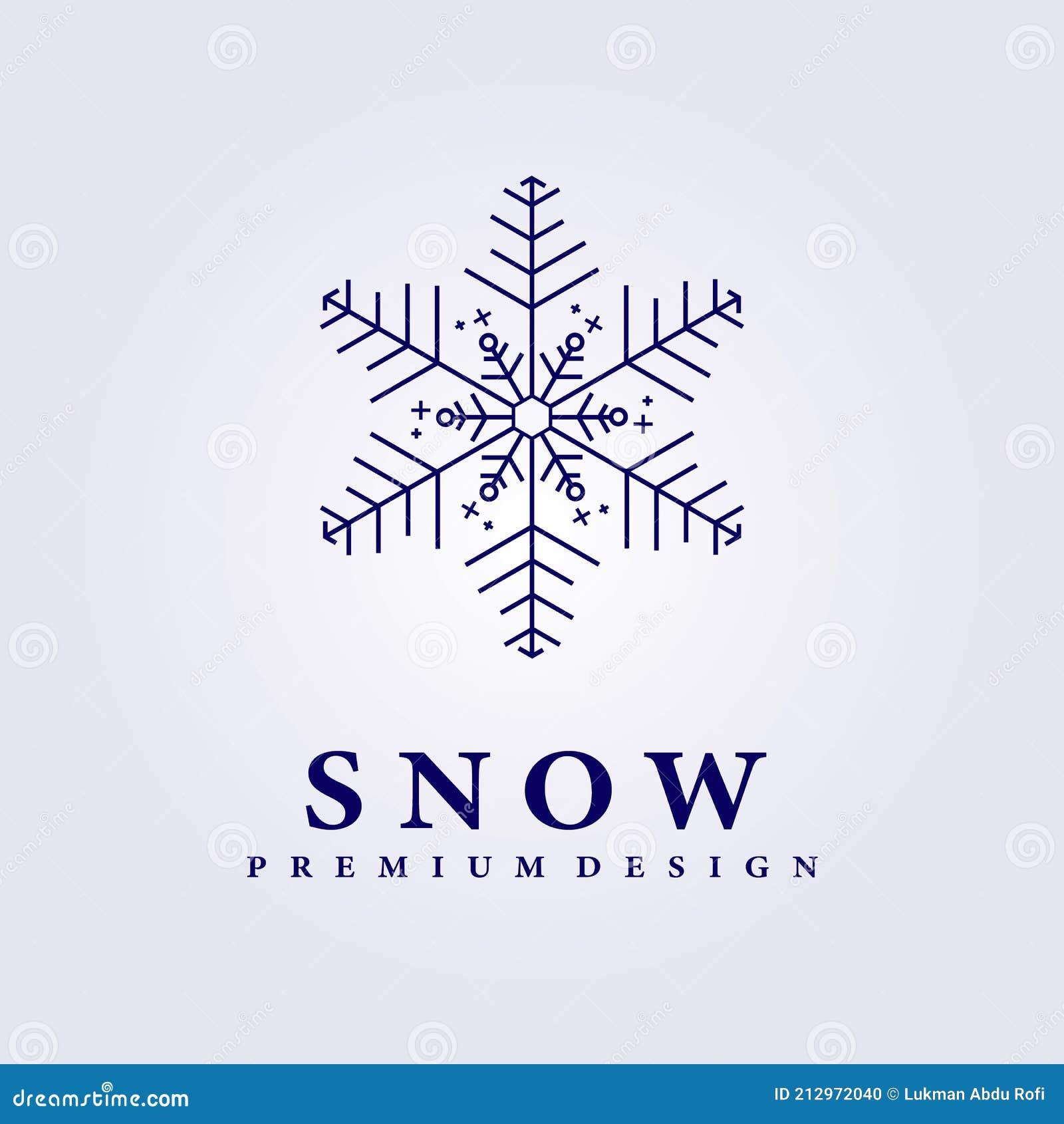 Snow Logo Vector Illustration Design Minimalist Cheap Icons Design ...