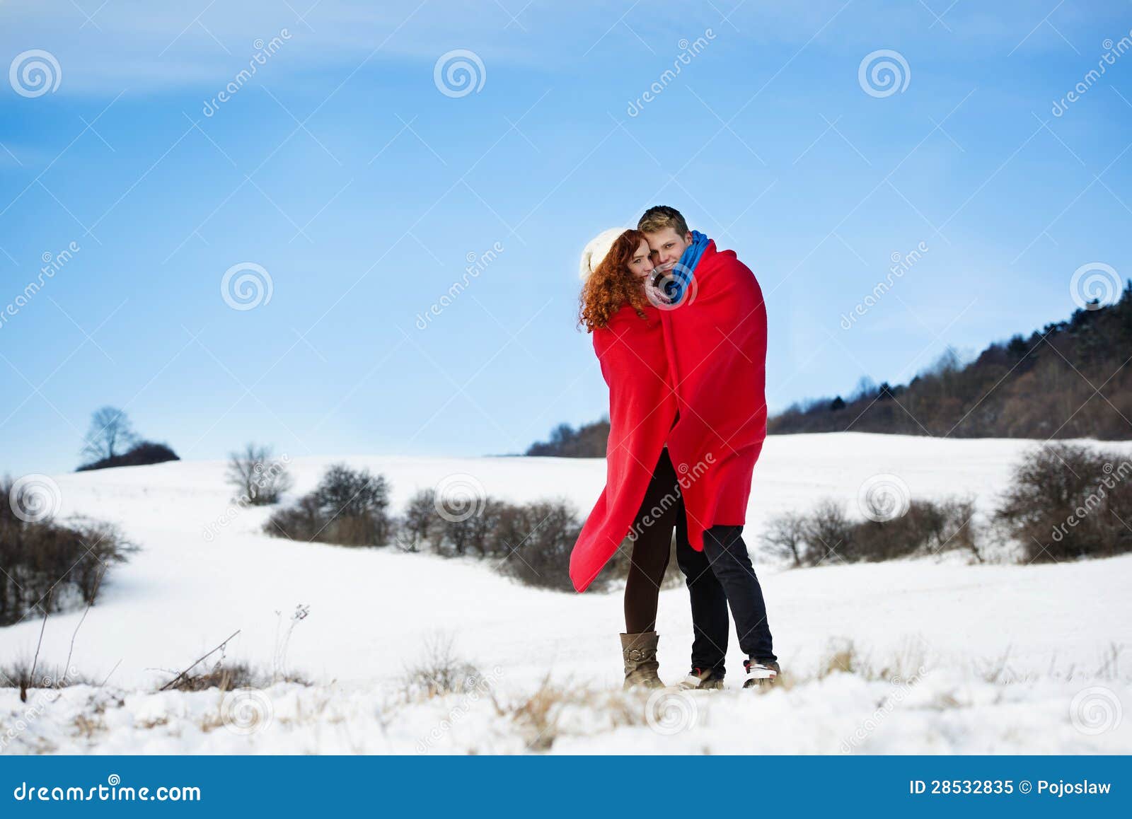Snow love stock image. Image of outdoor, clothes, casual - 28532835