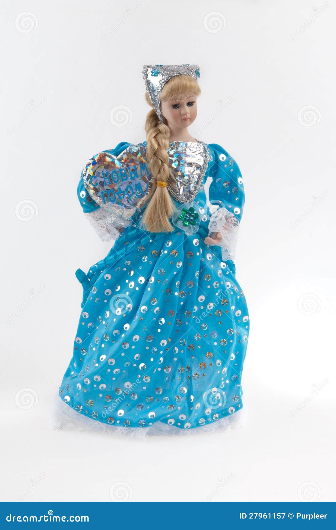 The Snow Maiden stock image. Image of braid, christmas - 27961157