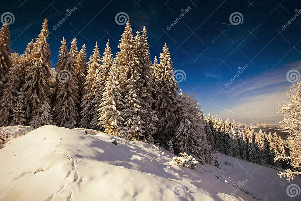 Snow mountain stock image. Image of dramatic, austria - 69144451