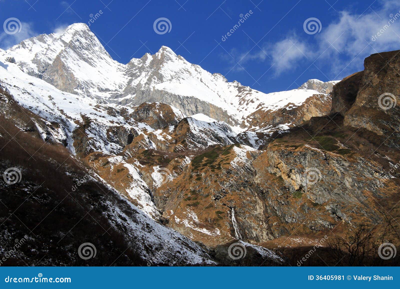 Snow and mountain stock image. Image of nonurban, scenics - 36405981