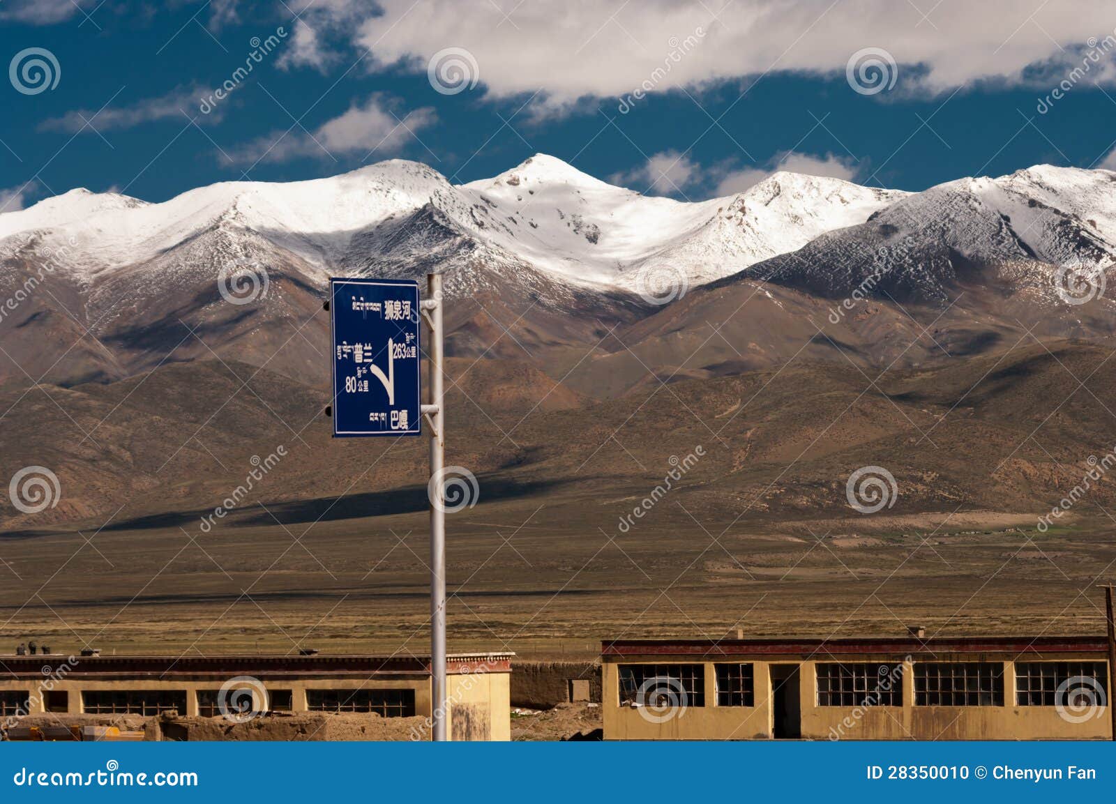 Snow Mountain in Tibet editorial image. Image of china - 28350010
