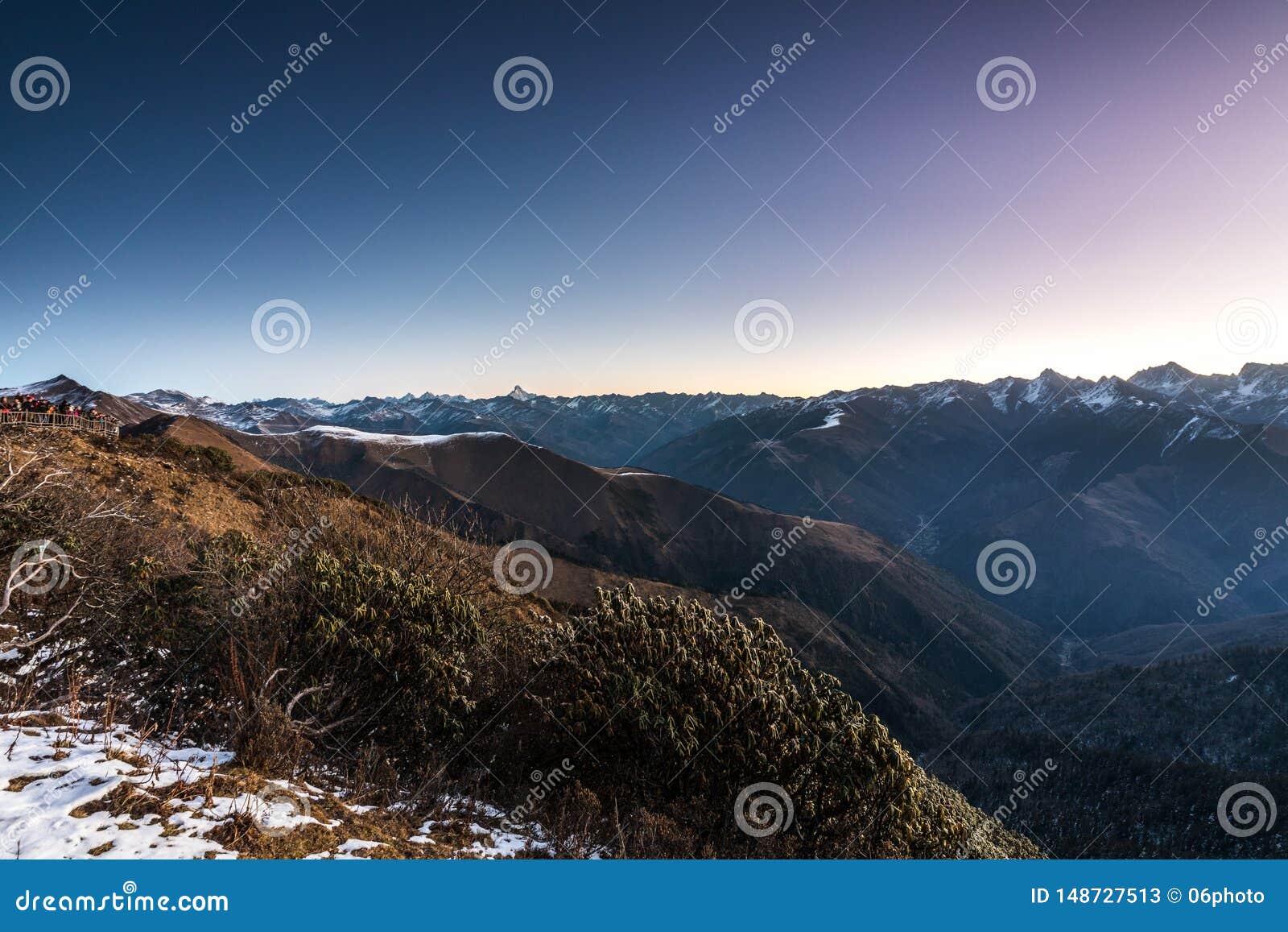 Snow Mountains in Sichuan of China Stock Image - Image of dark, clean ...