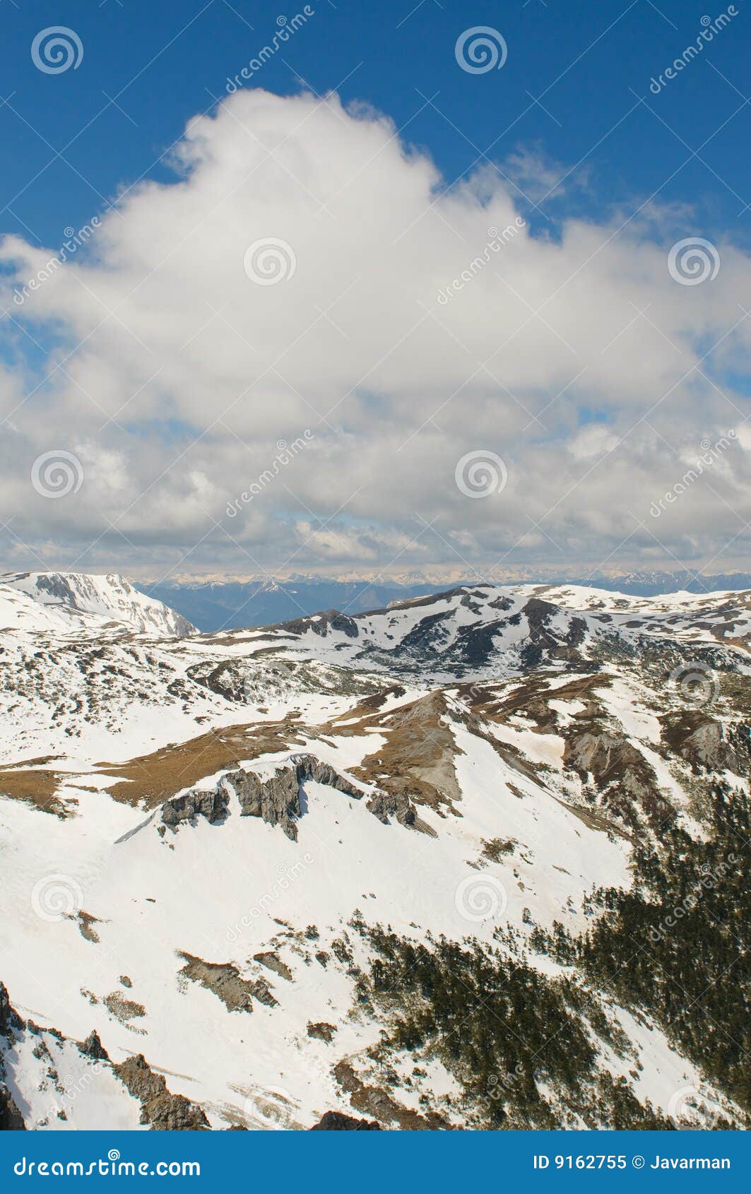 Snow mountains of tibet stock image. Image of nature, panoramic - 9162755