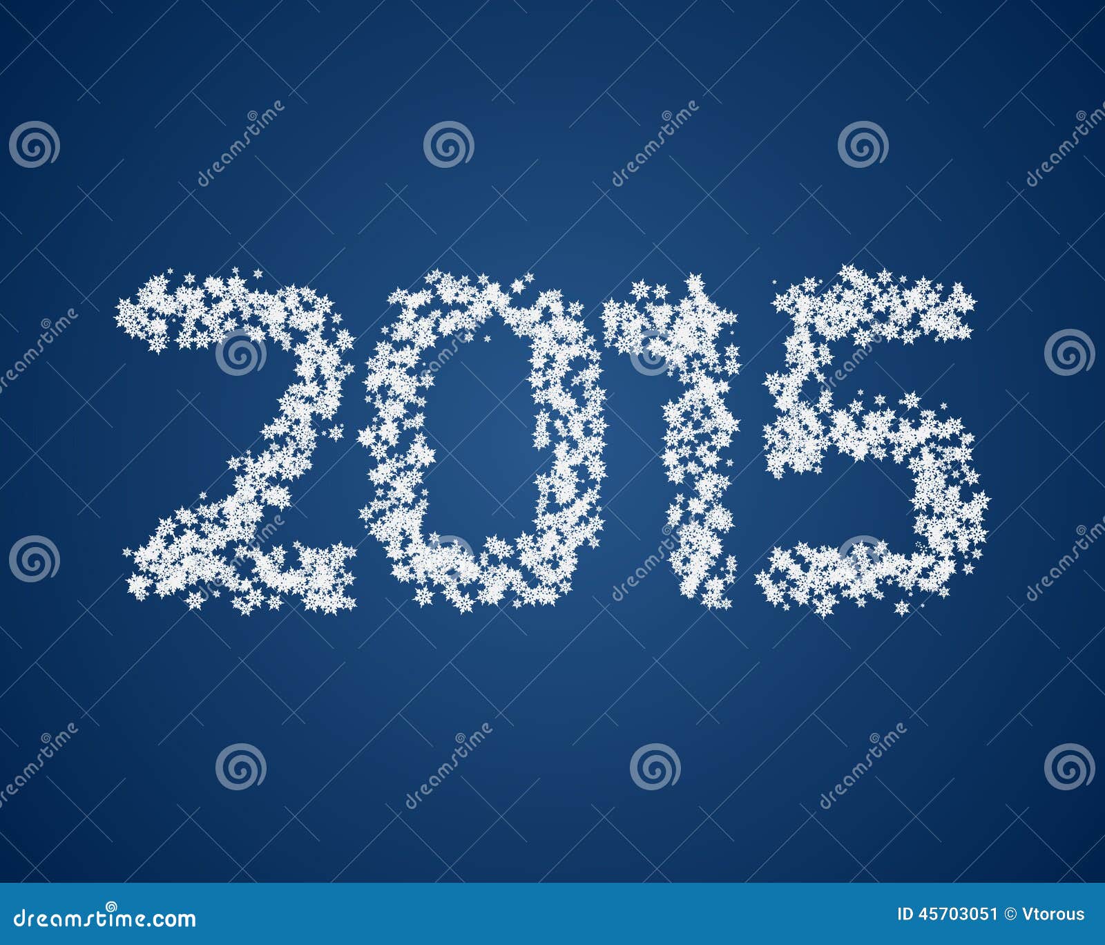Snow 2015 stock vector. Illustration of number, poster - 45703051
