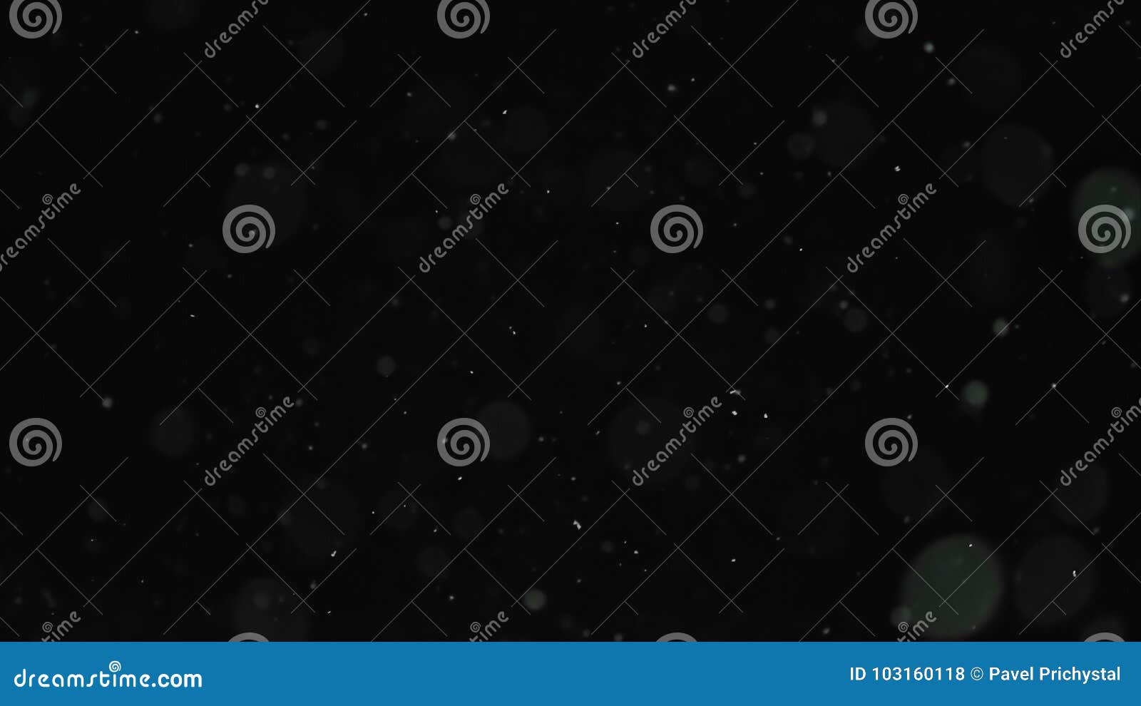 Snow Particles Falling from the Night Sky Stock Footage - Video of ...