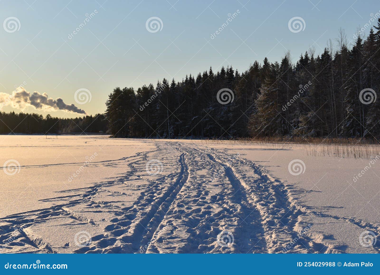A Path Through The Taiga To Lake Svetloye In Ergaki Stock Photo ...