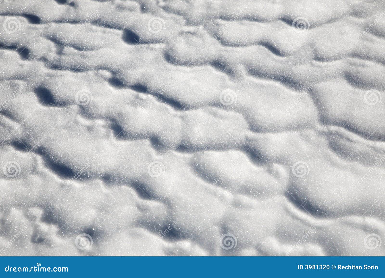 Snow pattern stock photo. Image of winter, season, shadows - 3981320