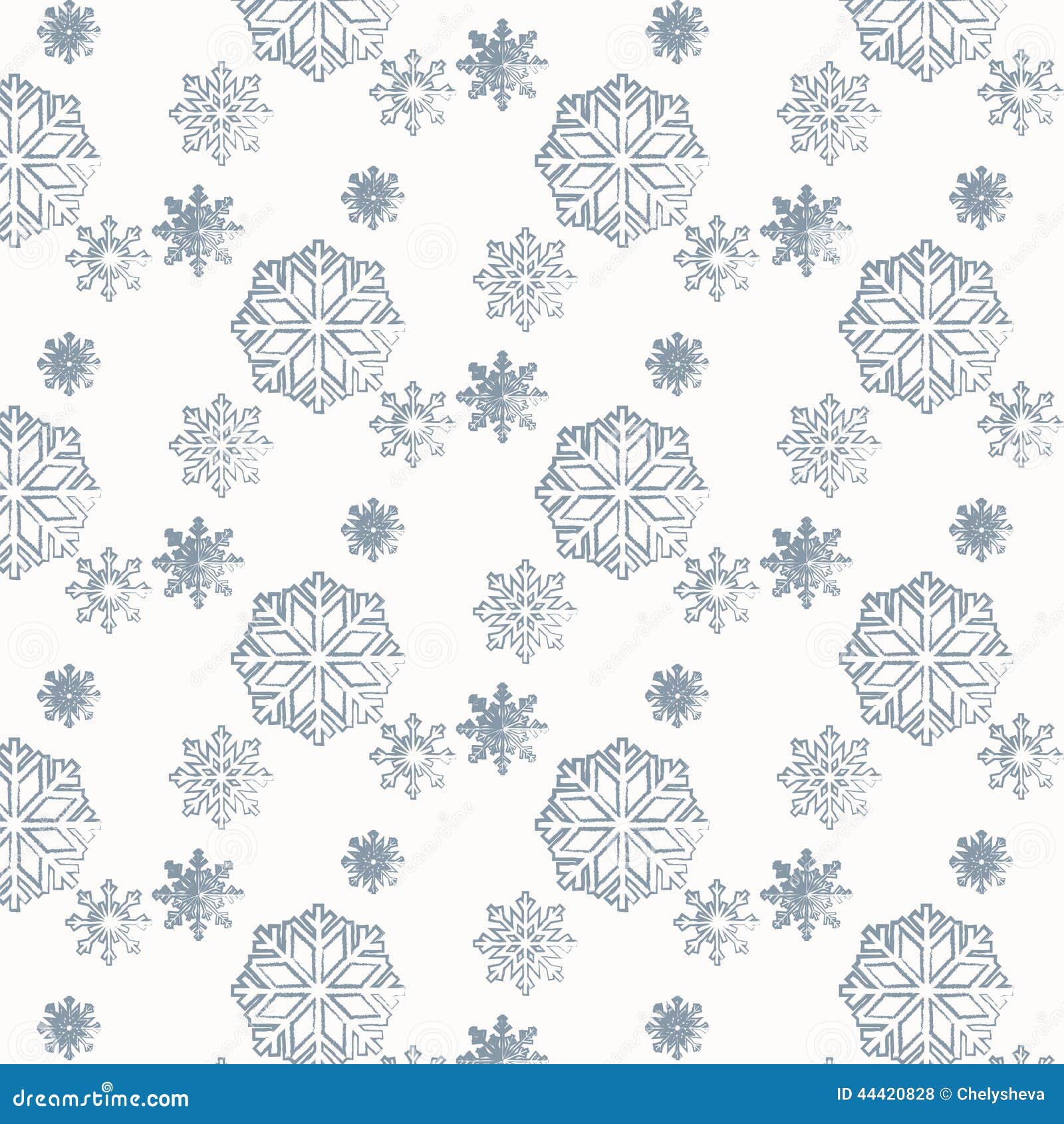 Snow pattern stock vector. Illustration of abstract, nature - 44420828