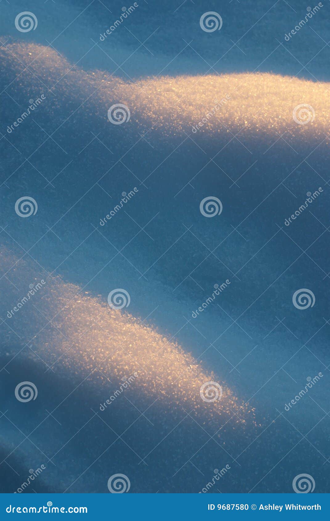 Snow Patterns stock photo. Image of white, light, winter - 9687580