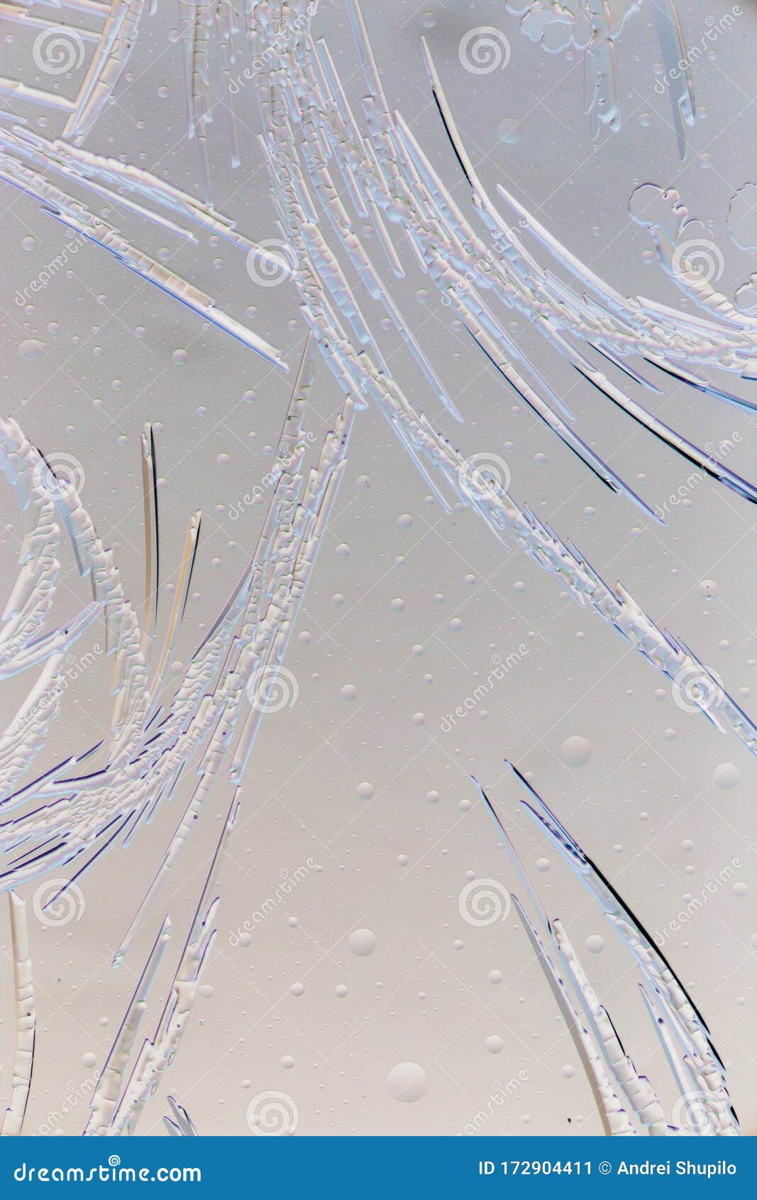 Snow Patterns on Glass As an Abstract Background Stock Image - Image of ...