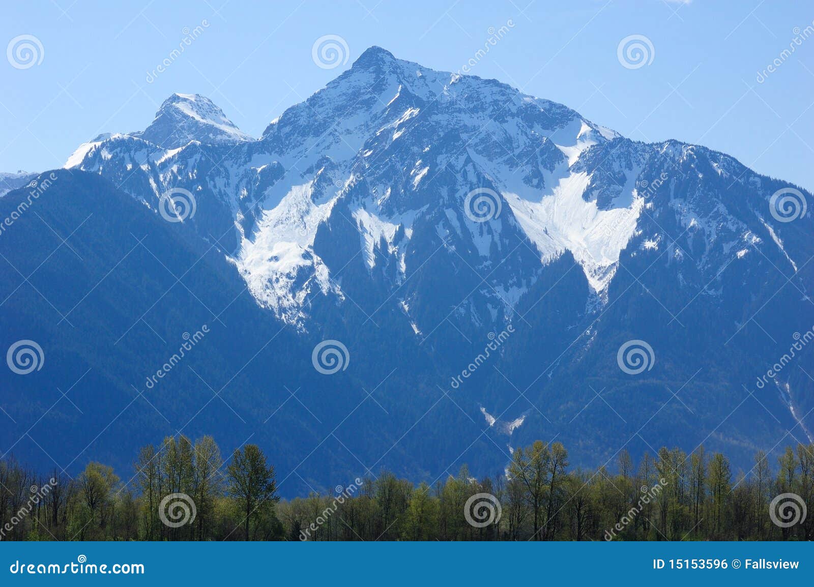 Snow peak stock photo. Image of peaks, nature, british - 15153596