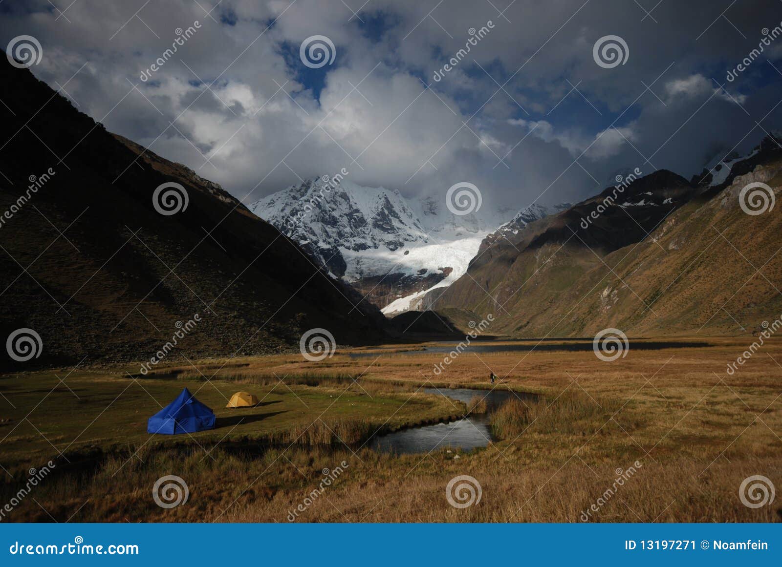 Snow Peaks and Mountains in Peru Stock Image - Image of peaks, trek ...
